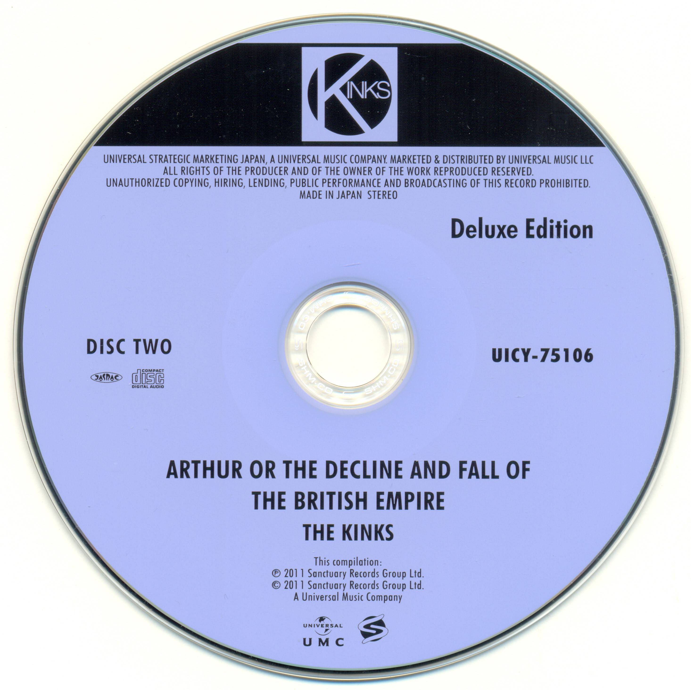 The Kinks Arthur [cd2 jpn] | CD Covers | Cover Century | Over 1.000.000 ...